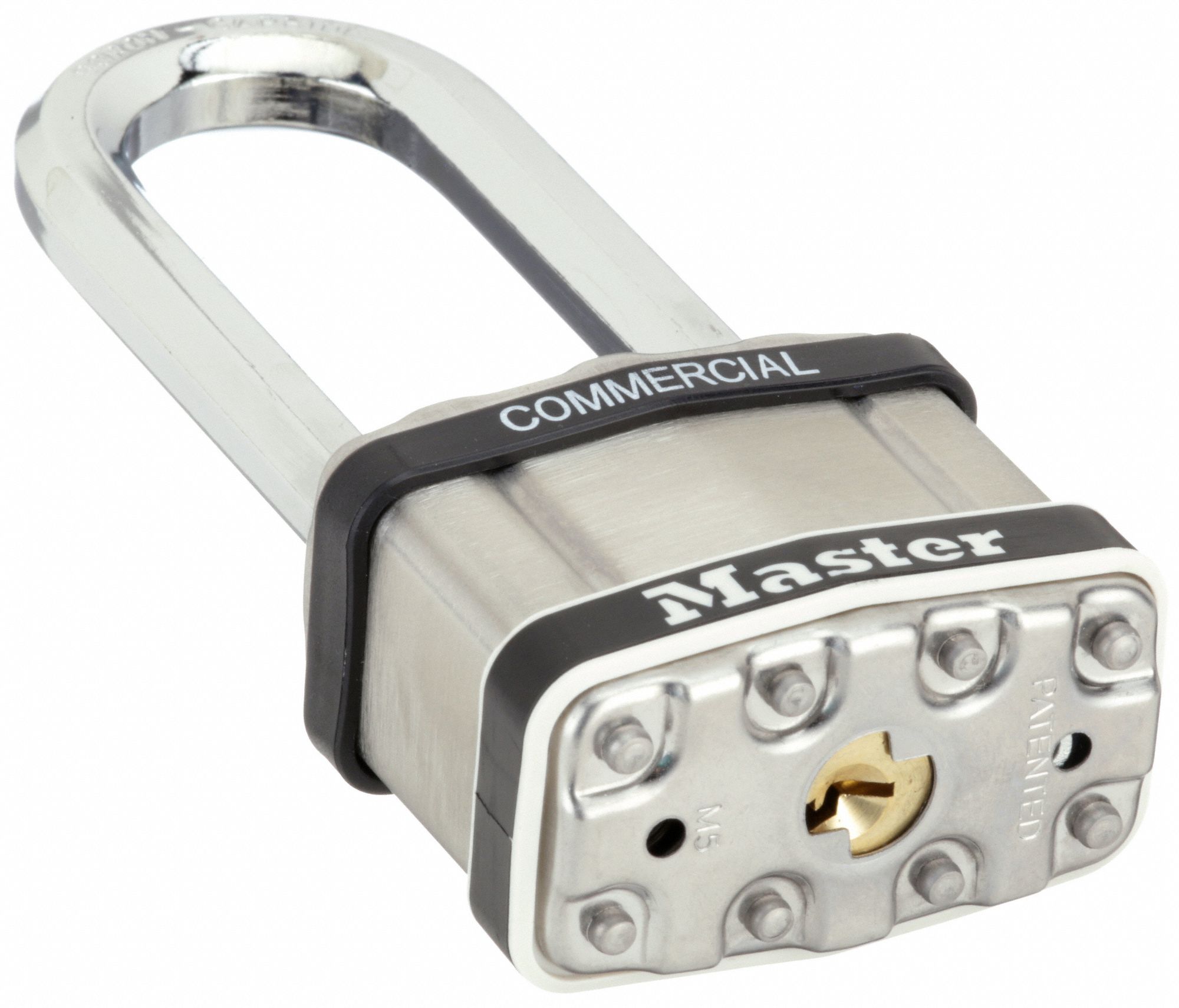 MASTER LOCK Padlock: 2 1/2 in Vertical Shackle Clearance, 15/16 in ...