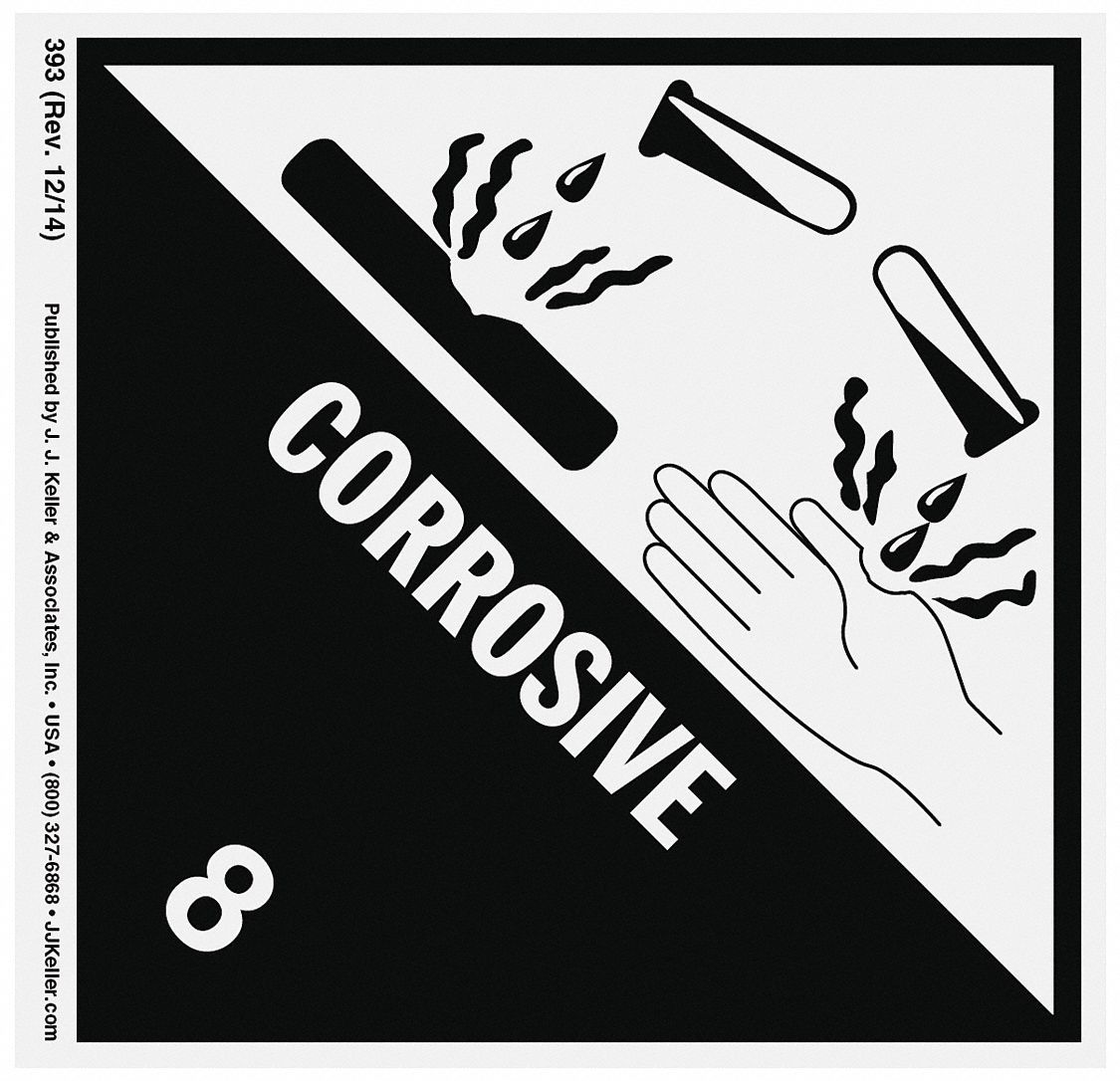 Hazardous Waste Label, Language English, Material Paper, PK 500 - Grainger