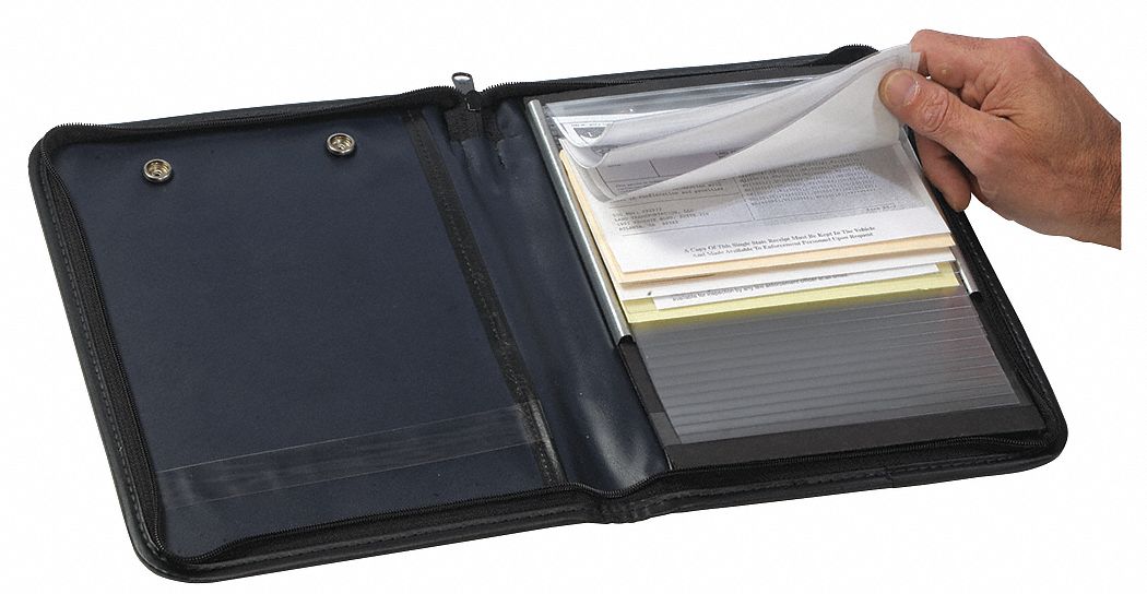 JJ KELLER, Document Holder, Vinyl, Document Holder - 52VR08|2946 - Grainger