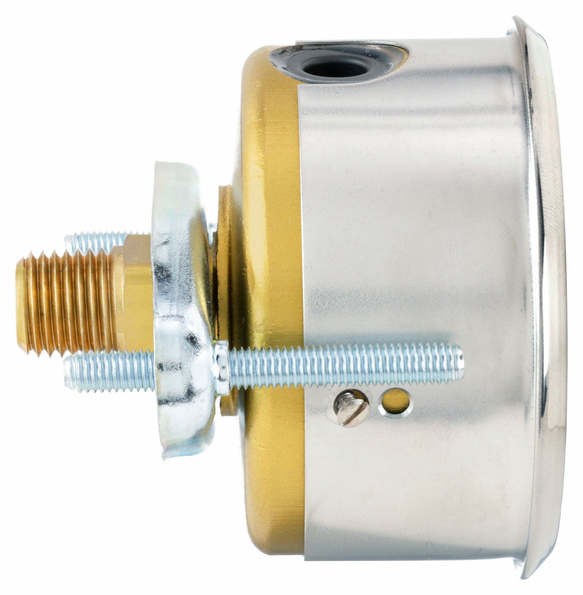 THUEMLING Panel-Mount Compound Gauge: Fire Apparatus Panels, U-Clamp ...