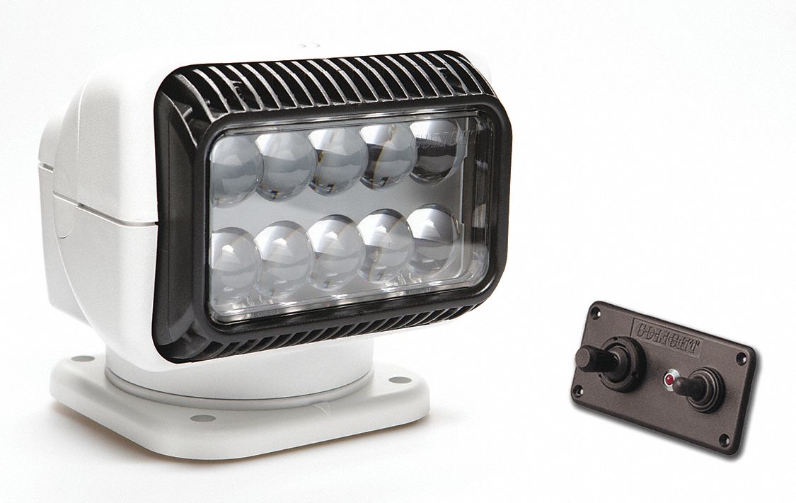 GOLIGHT LED Spotlight, Hardwired - Remote Controlled, 40 Watts, 12VDC ...