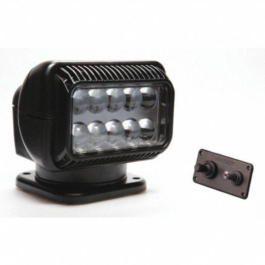 LED Spotlight, Hardwired - Remote Controlled, 40 Watts, 12V DC, 2.8 ...