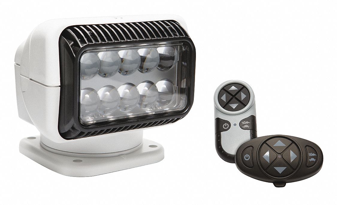 LED Spotlight, Dual Wireless - Remote Controlled, 40 Watts, 12V DC, 2.8 ...