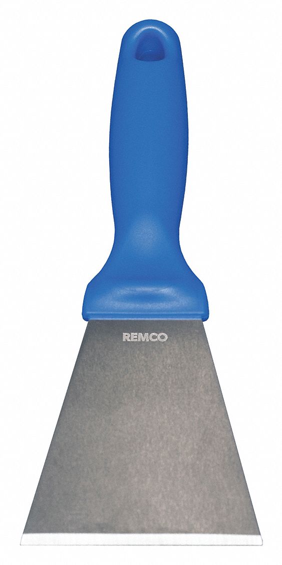 REMCO HAND SCRAPER,BLUE,5" HANDLE L,BEVELLED - Bench and Hand Scrapers ...
