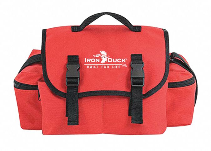 IRON DUCK, 17 in L x 9 in W x 7 in H, Nylon, Trauma Bag - 52WU03|36001S ...
