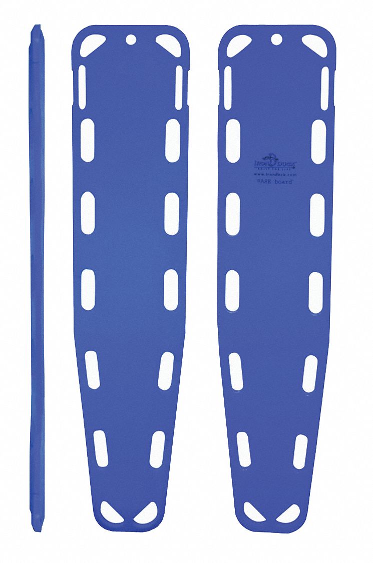 IRON DUCK, Blue, 72 in Overall Lg, Backboard - 52WU09|35850-BL - Grainger
