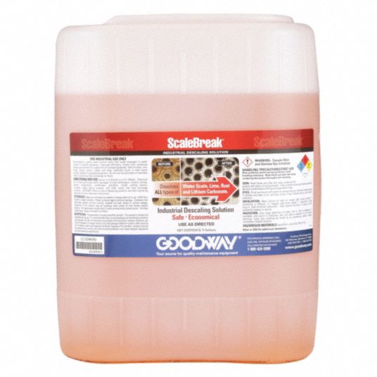GOODWAY, ScaleBreak, 5 gal, Scale Remover - 52WU91|SCALEBREAK-5 - Grainger
