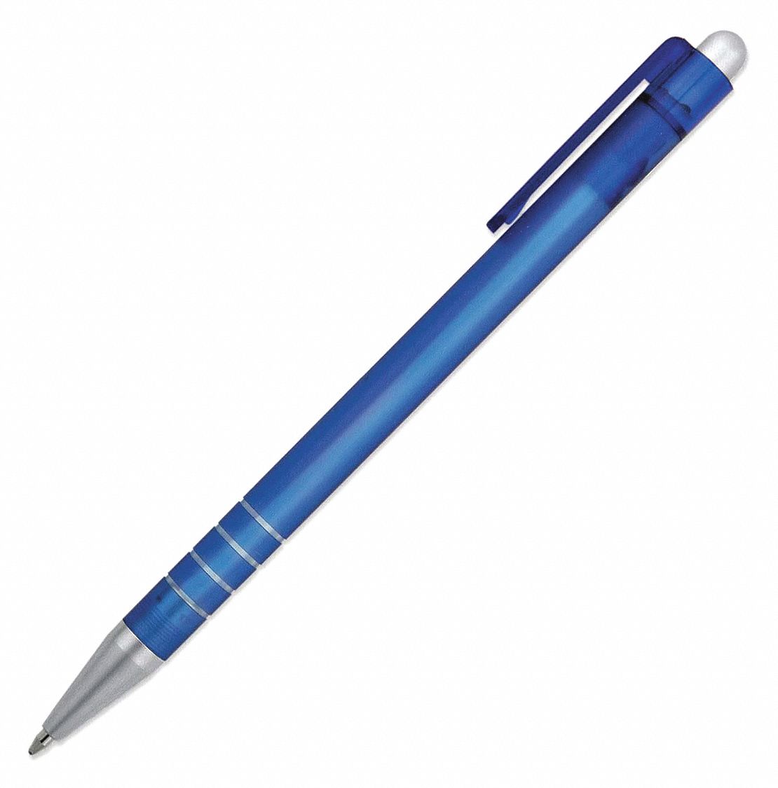 Blue, 1 mm Pen Tip, Ballpoint Pen - 52WY79|7520-01-422-0323 - Grainger