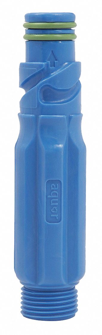 AQUOR WATER SYSTEMS, Acetal, Blue, Hose Connector - 52WY95|CN-S1-B ...