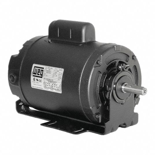 General Purpose Motor, 1 HP, Capacitor-Start, Nameplate RPM 1750 ...