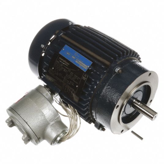 Hazardous Location Motor, 1-1/2 HP, Hazardous Location Class 1 D / 2 F ...