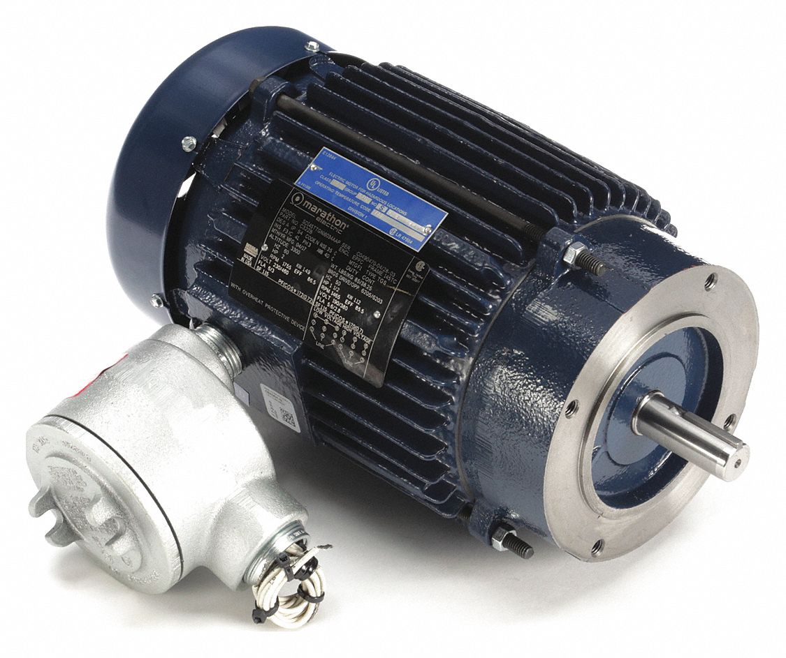 MARATHON MOTORS, Division I, Class I/Class II, Hazardous Location Motor ...