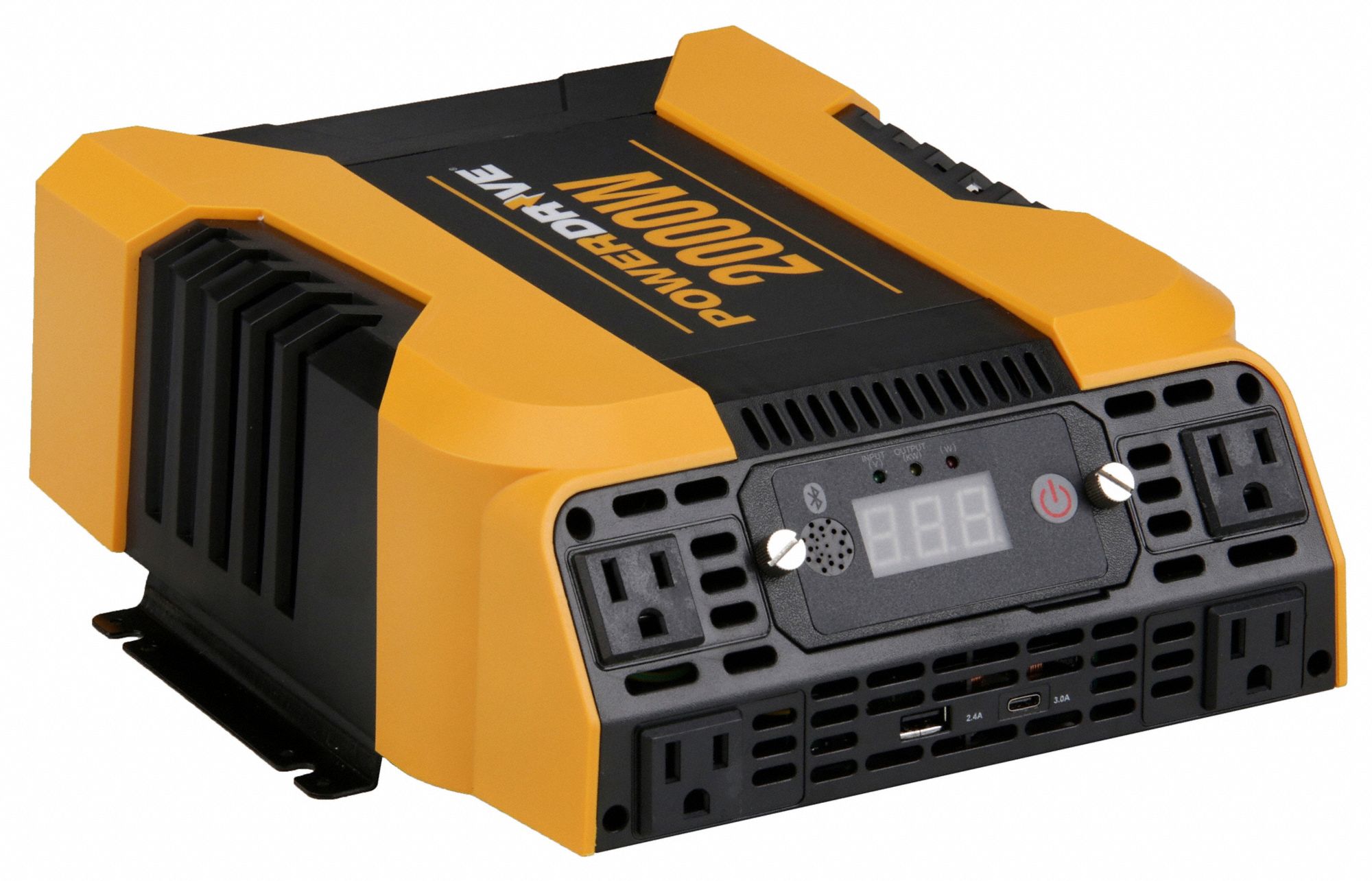 POWER DRIVE, Modified Sine Wave, Input Terminals, Inverter - 52YF67 ...