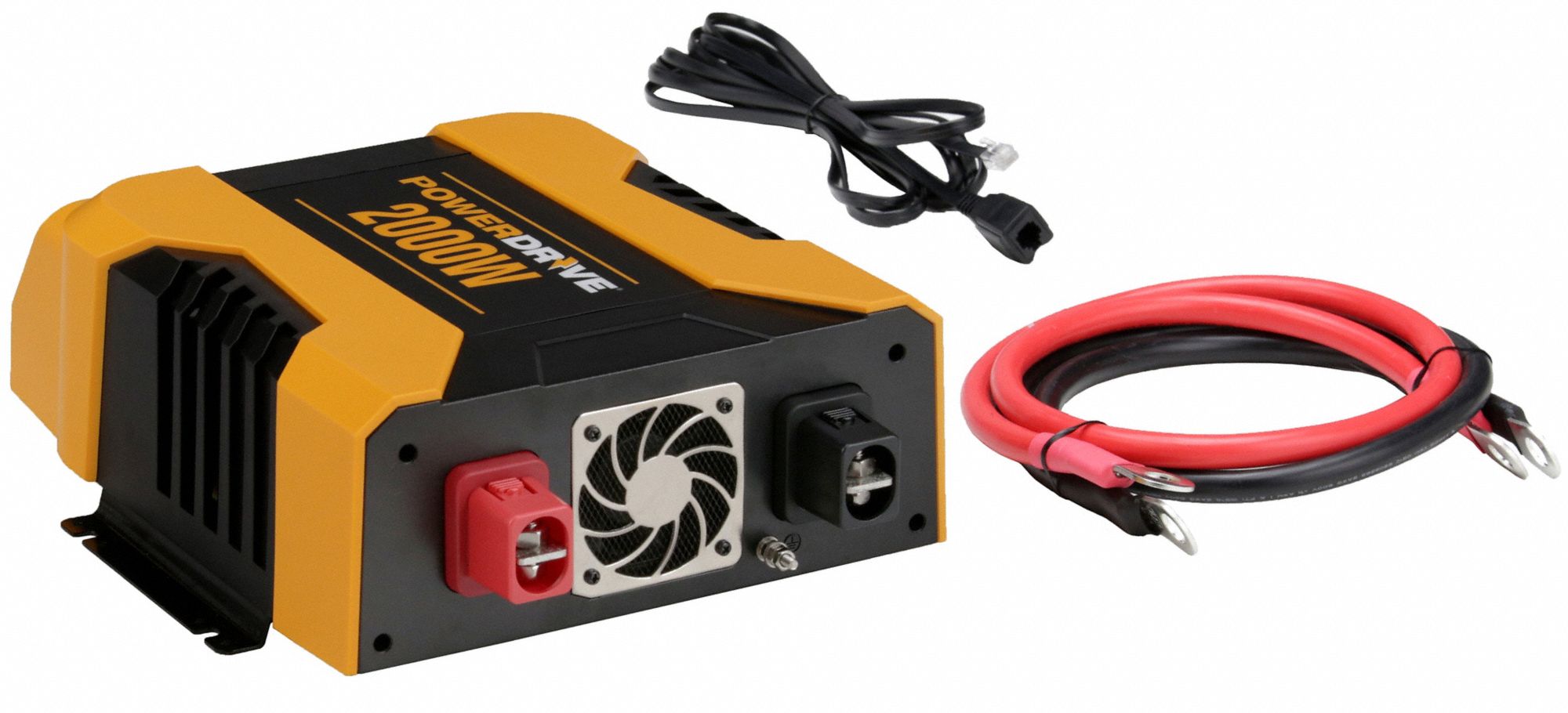 POWER DRIVE Inverter: Modified Sine Wave, Input Terminals, 2,000 W ...