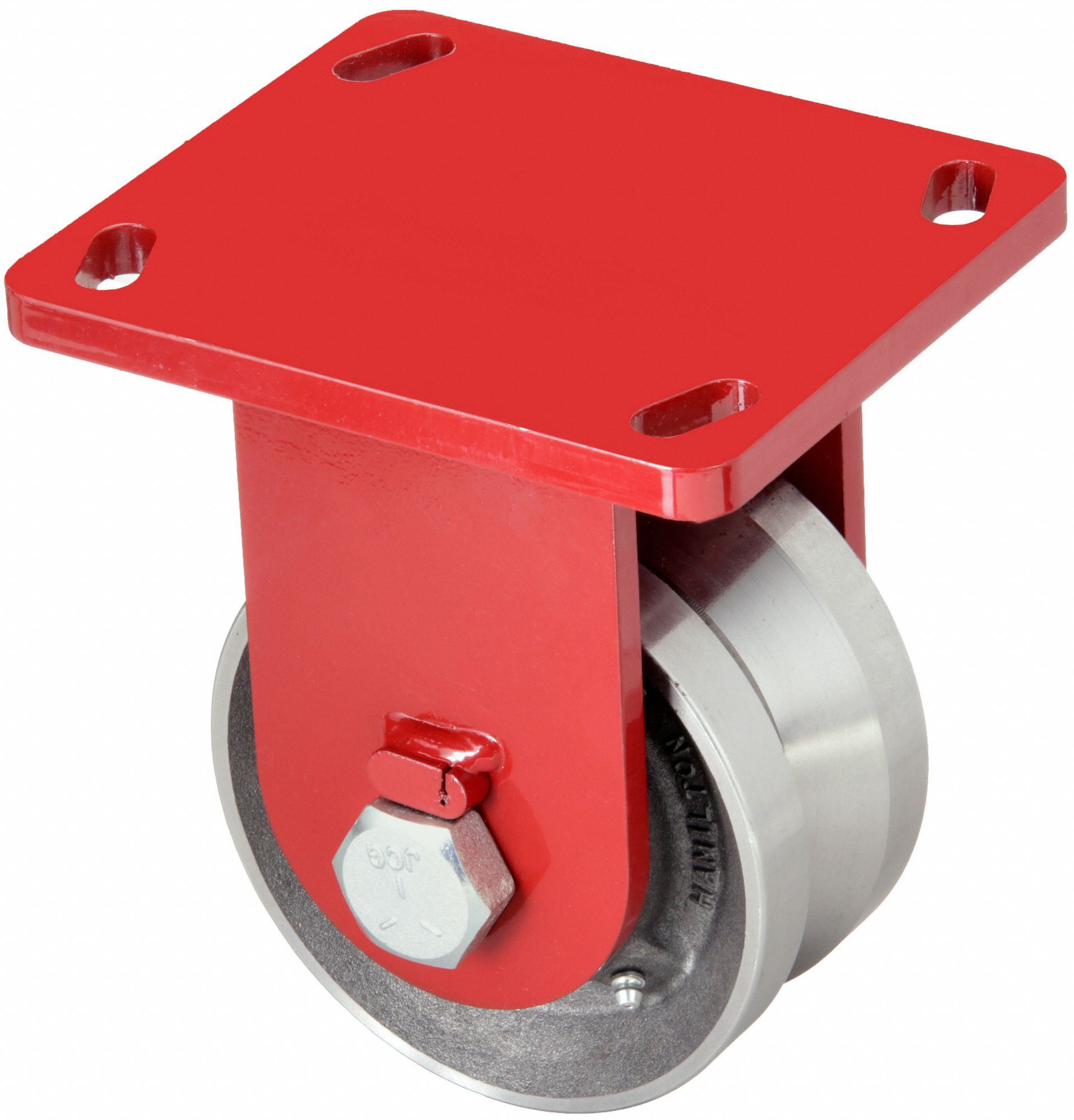 HAMILTON, Rigid, Steel, Plate Caster - 52YU14|R-EPSD-83FVH - Grainger