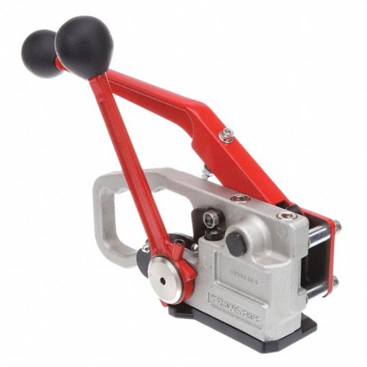 Fits 5/8 in Strap Wd, Fits .035 Strap Tensile, Strapping Combo Tool ...