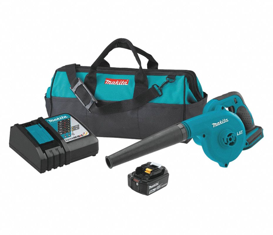 MAKITA Sopladora Inalámbrica, Batería, 18, 179 mph, 91 PCM, Li-Ion - Aspiradoras y Sopladoras de ...