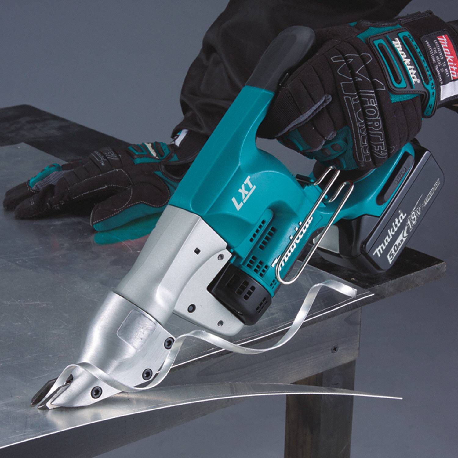 MAKITA Shear: Mild Steel/Stainless Steel, 18V DC, Double Cut Cutting ...