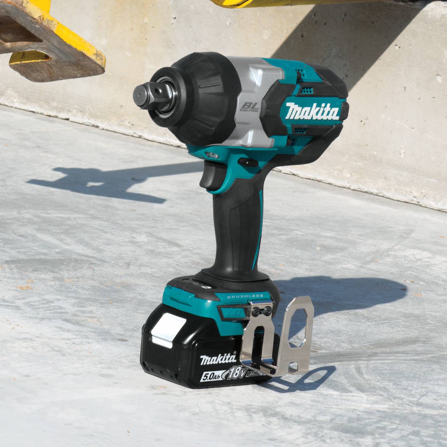 MAKITA Cordless, Impact Wrench, 18V DC, 1,250 ft-lb Breakaway Torque ...