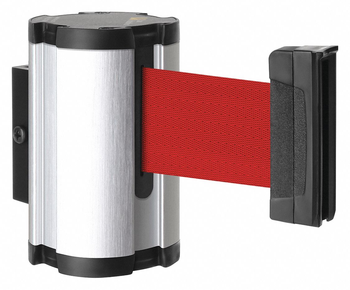 LAVI, 10 ft Belt Lg, No Pattern, Retractable Belt Barrier - 52YY05|50 ...