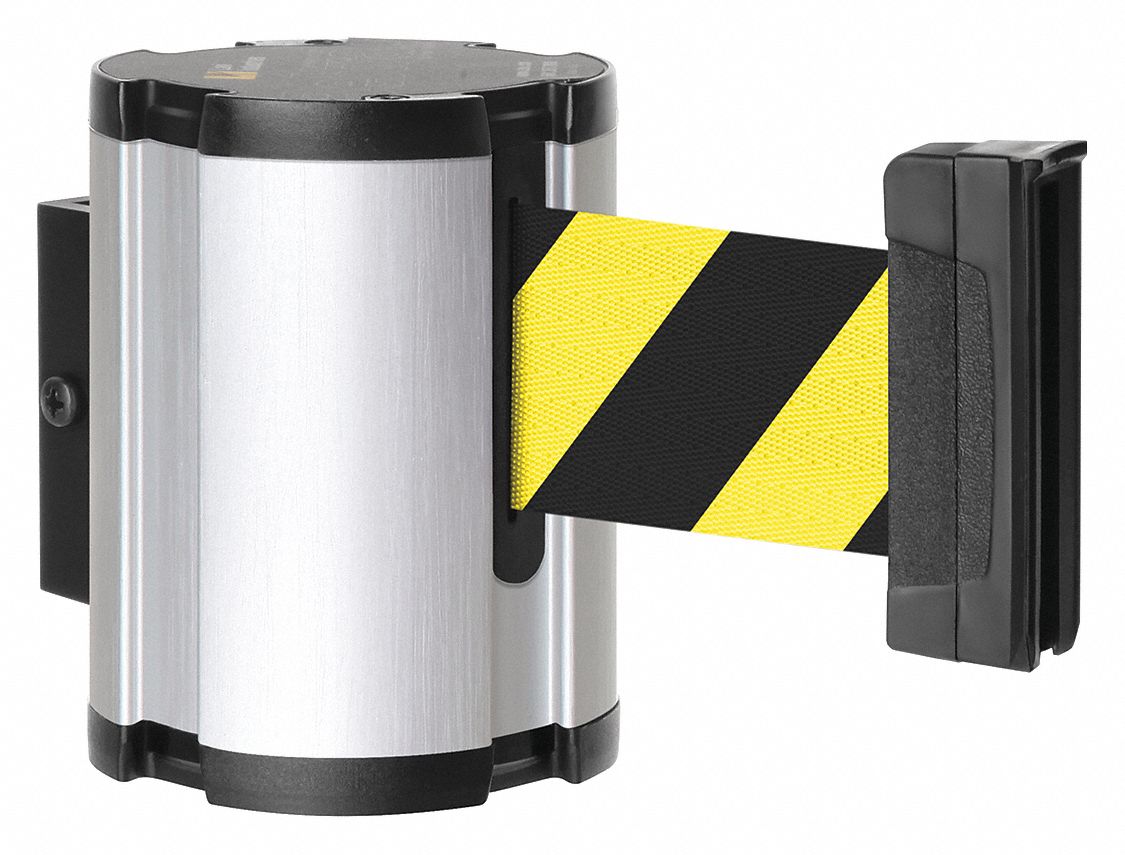 LAVI, 15 ft Belt Lg, Pattern, Retractable Belt Barrier - 52YY56|50 ...