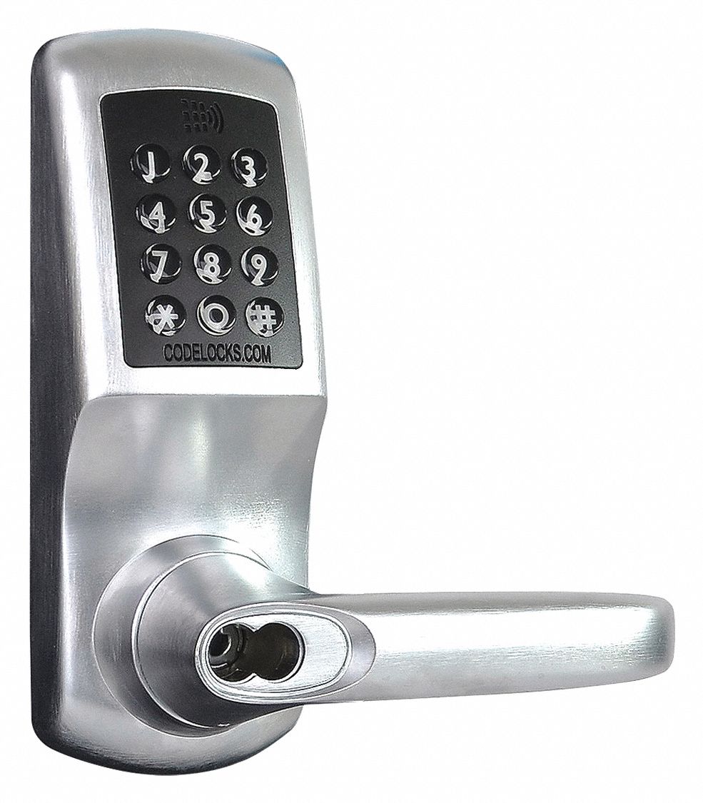 CODELOCKS, Keypad, ADA Compliant, Electronic Keyless Lock - 52YZ62 ...