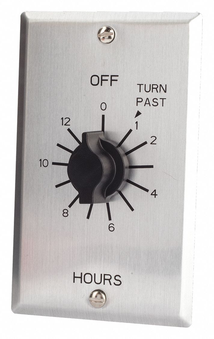 TORK, 12 hr Max, 1 hr Min, Spring-Wound Timer - 52ZC17|C512H - Grainger