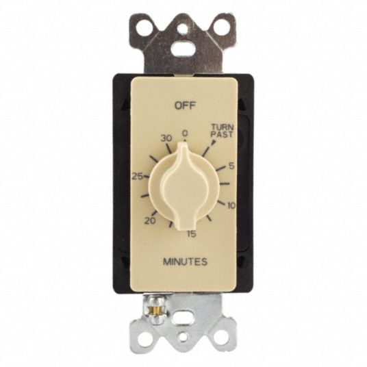 TORK, 30 min Max, SPDT, Spring-Wound Timer - 52ZC22|A530M - Grainger
