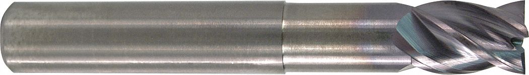 Right Hand, Center Cutting, Square End Mill - 52ZJ27|177S3937A - Grainger