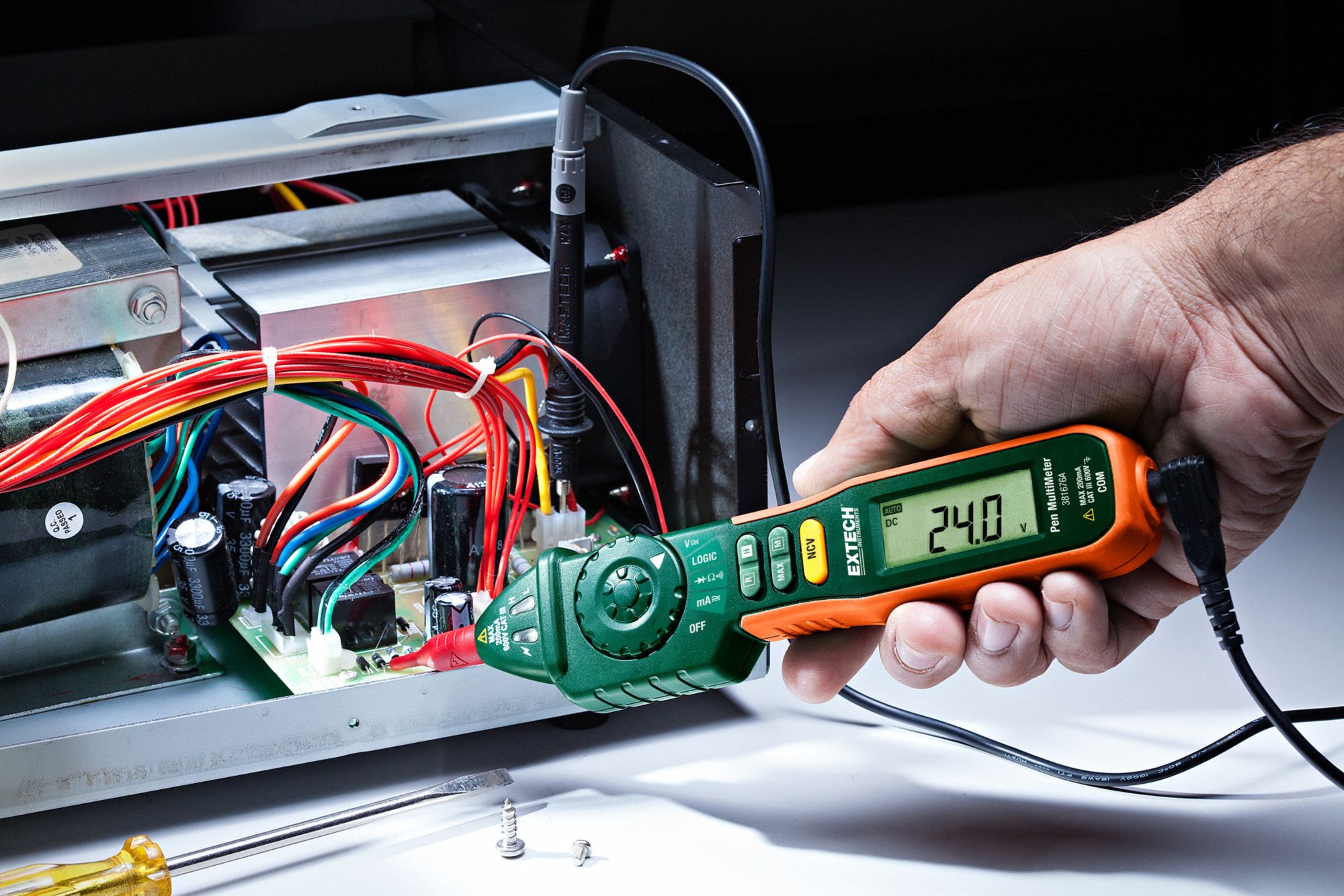 EXTECH EXTECH (R) 381676A Series, Pen, Digital Multimeter, 2000 ...