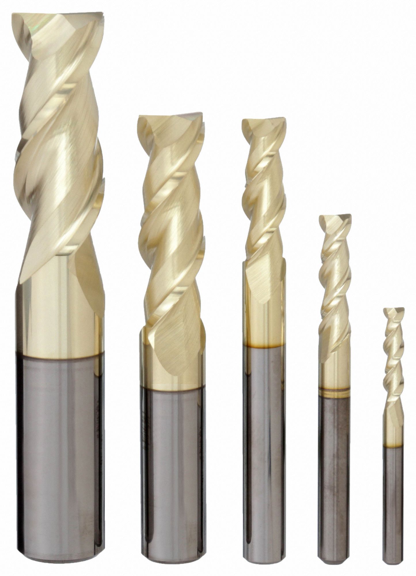 Corner-Radius, 5 Pc, End Mill Set - 52ZT36|282-888882 - Grainger