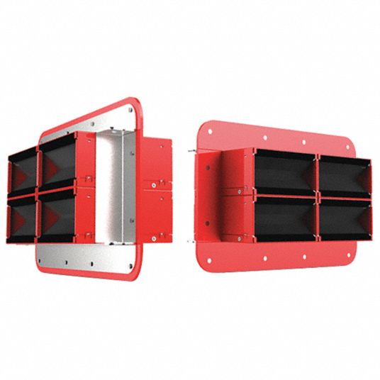 STI MARINE, Rectangular, 9.81 in Overall Ht, Fire Barrier Pathway ...