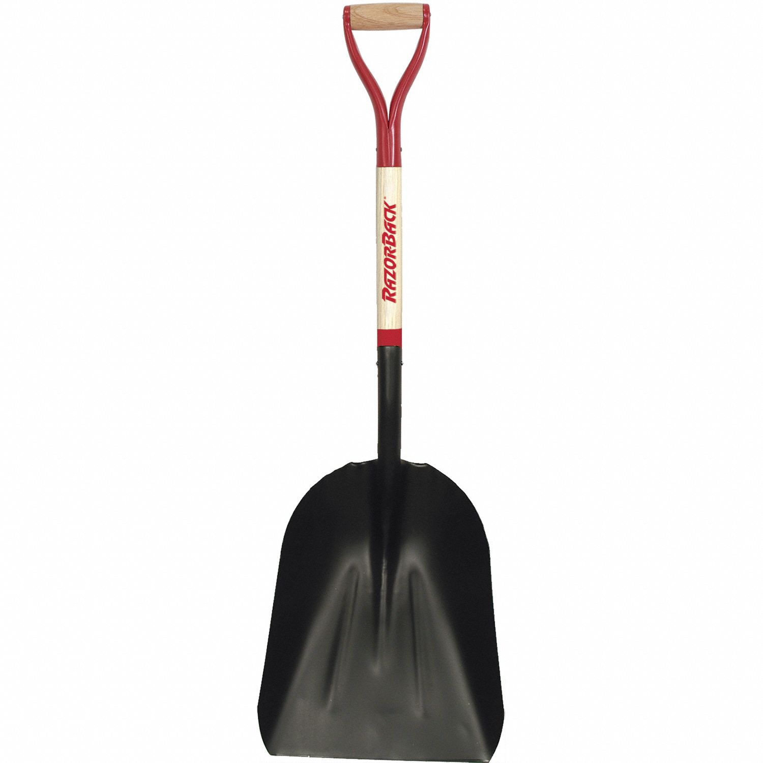 RAZOR-BACK, 2 Ribs, Steel, Scoop Shovel - 819R65|53121 - Grainger