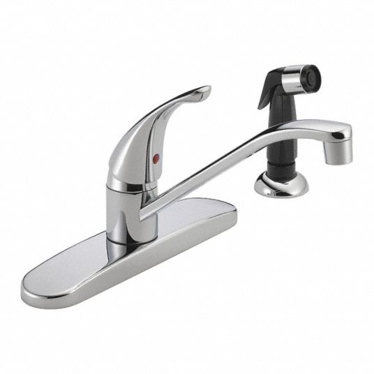 Single,Handle Kitchen Faucet - Grainger