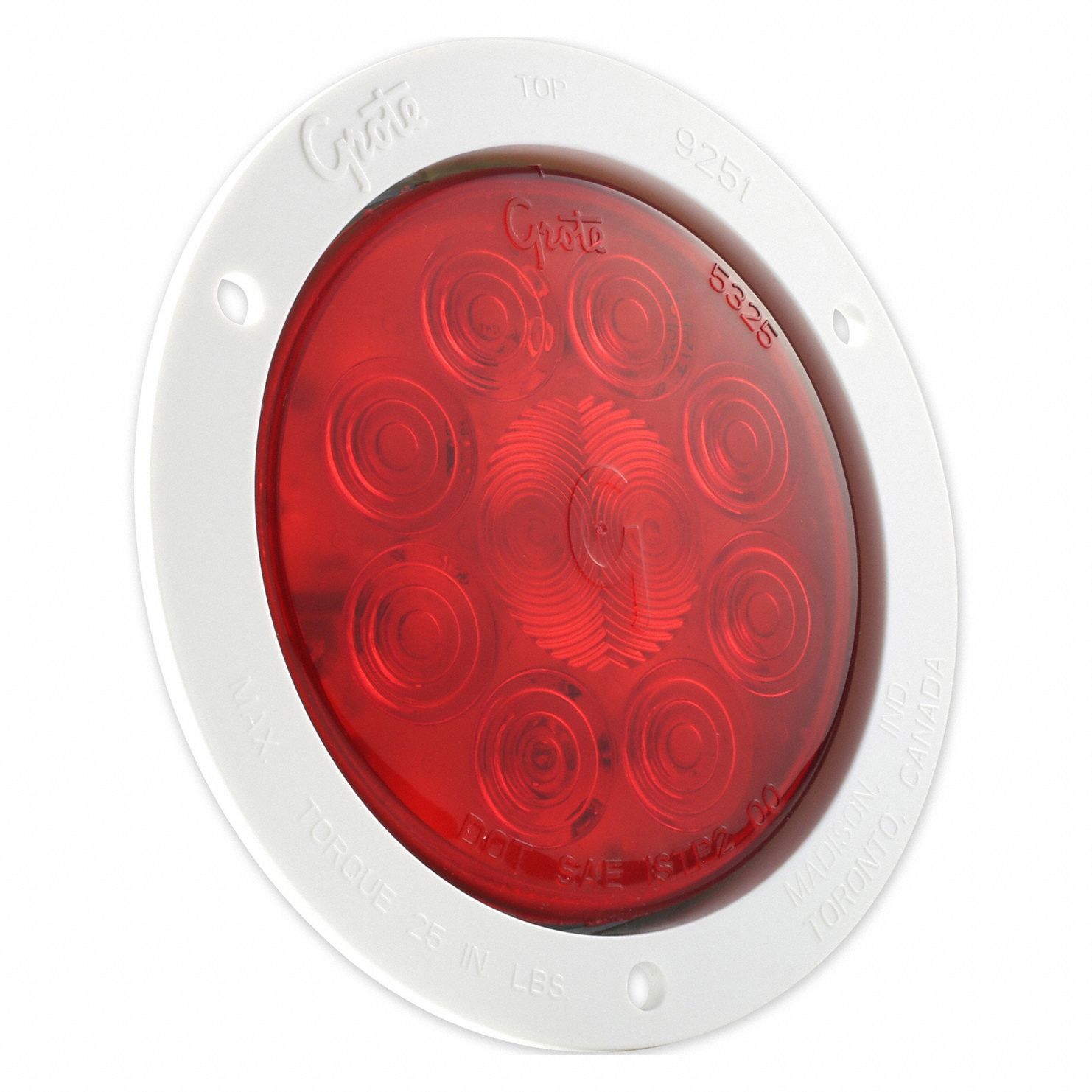 GROTE, LED, Stop Light, Stop/Turn/Tail Light - 2VNY6|53282 - Grainger