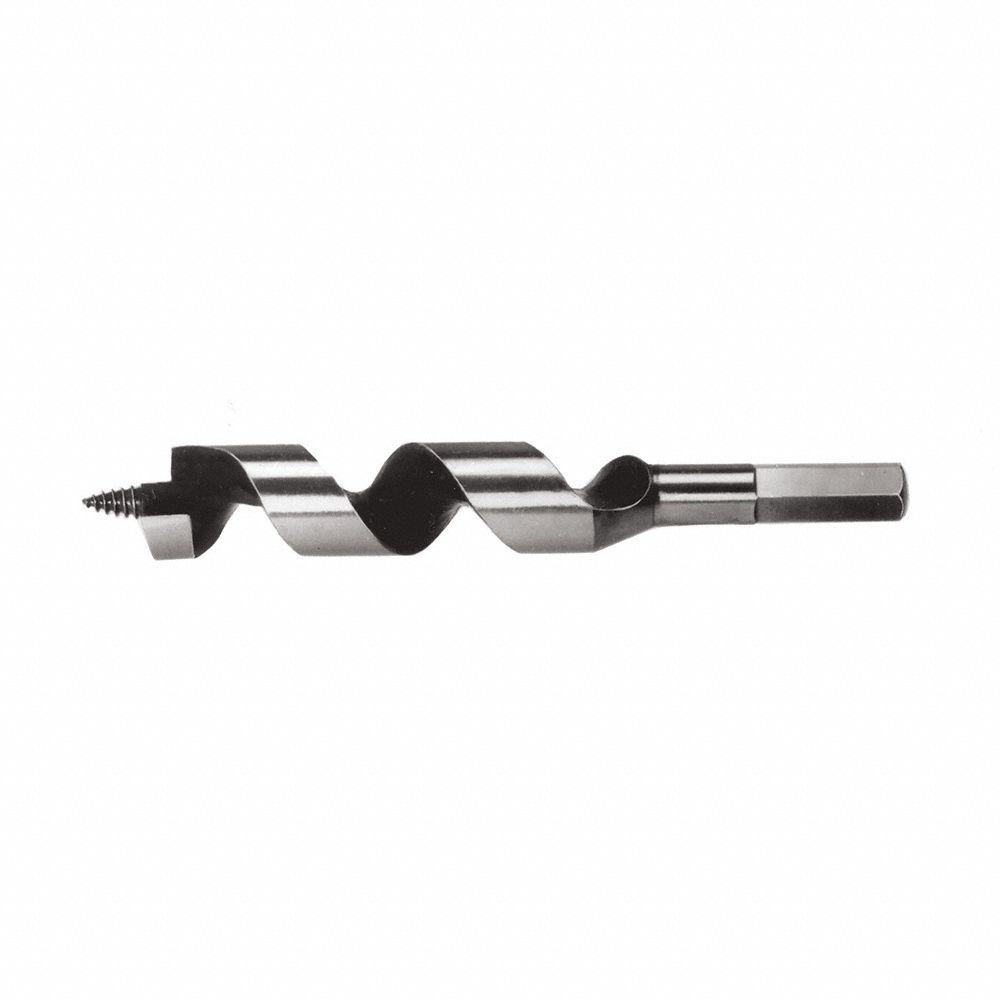 Ship Auger Bit with Screw Point 1" - Grainger