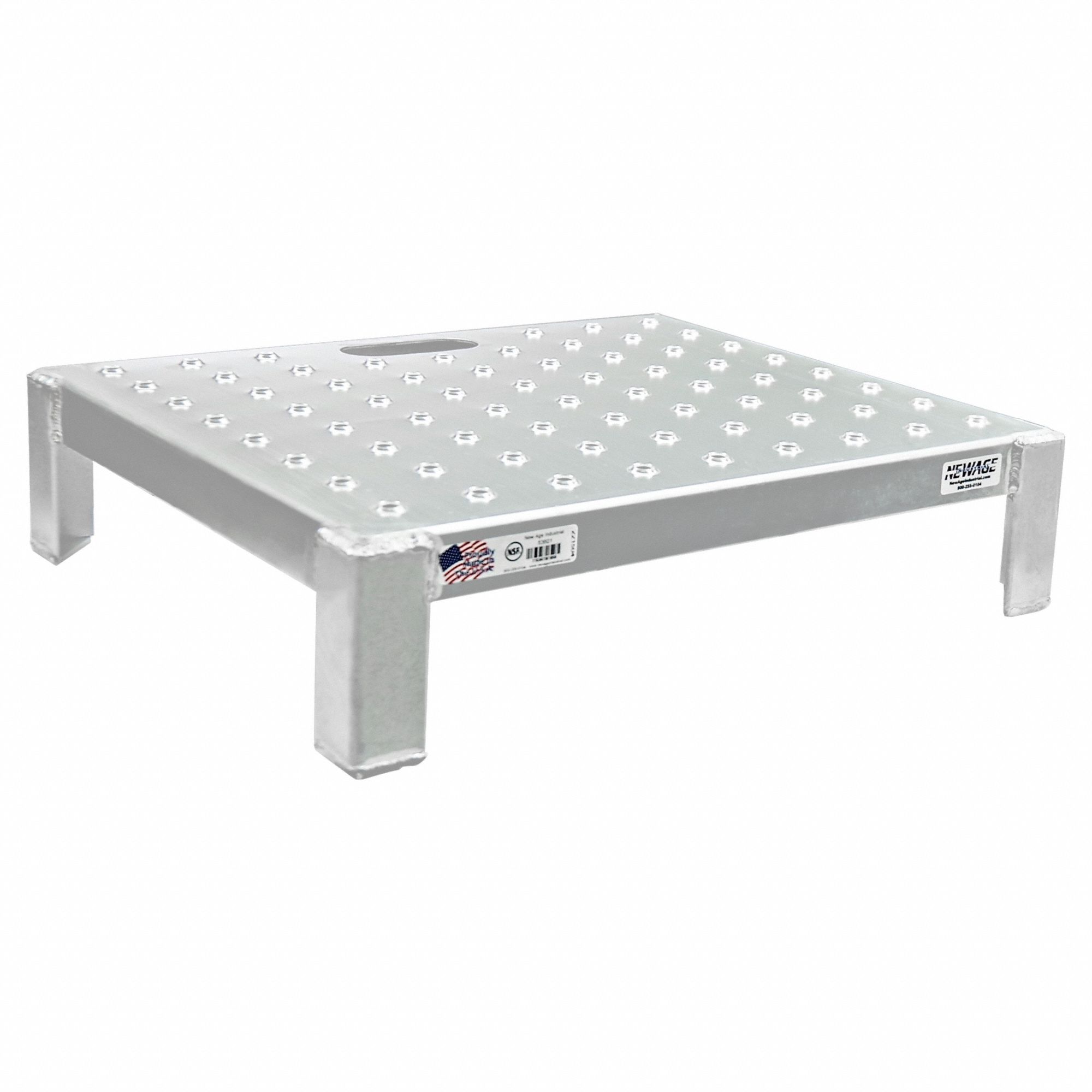 NEW AGE INDUSTRIAL, 6 in Platform Ht - Max, 24 in Platform Wd, Work ...