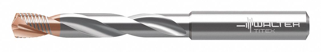 WALTER TITEX, 12 mm, 140° Split Point, Jobber Length Drill Bit - 53AV84 ...