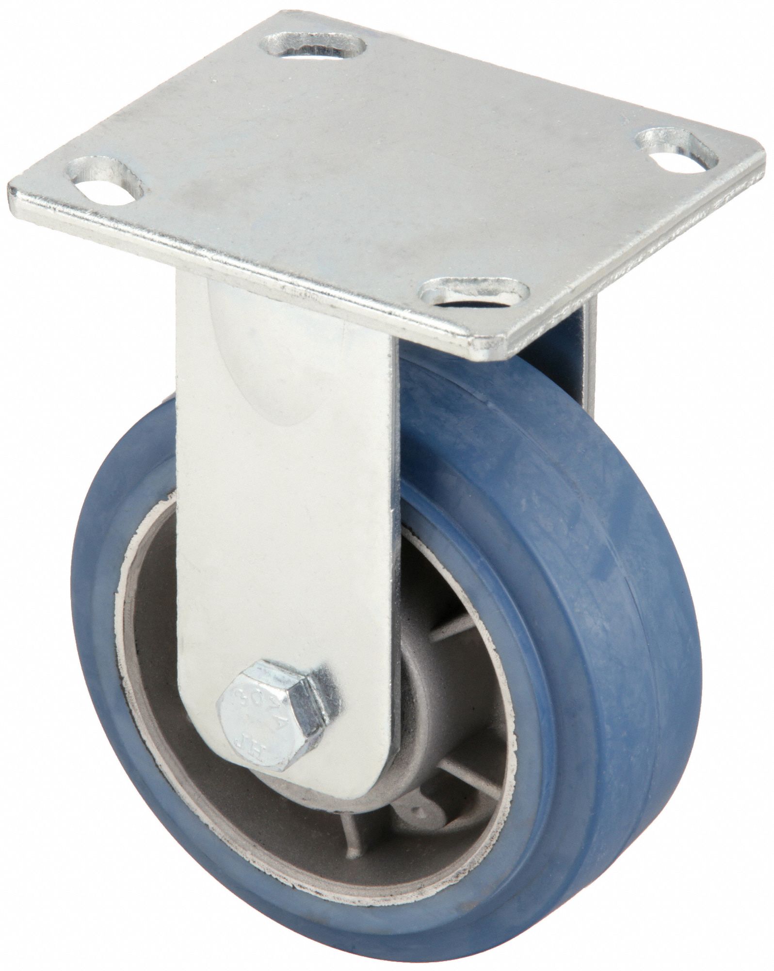 RWM, Rigid, Rubber, Plate Caster - 53CF58|65-RAB-0520-R-EHT - Grainger