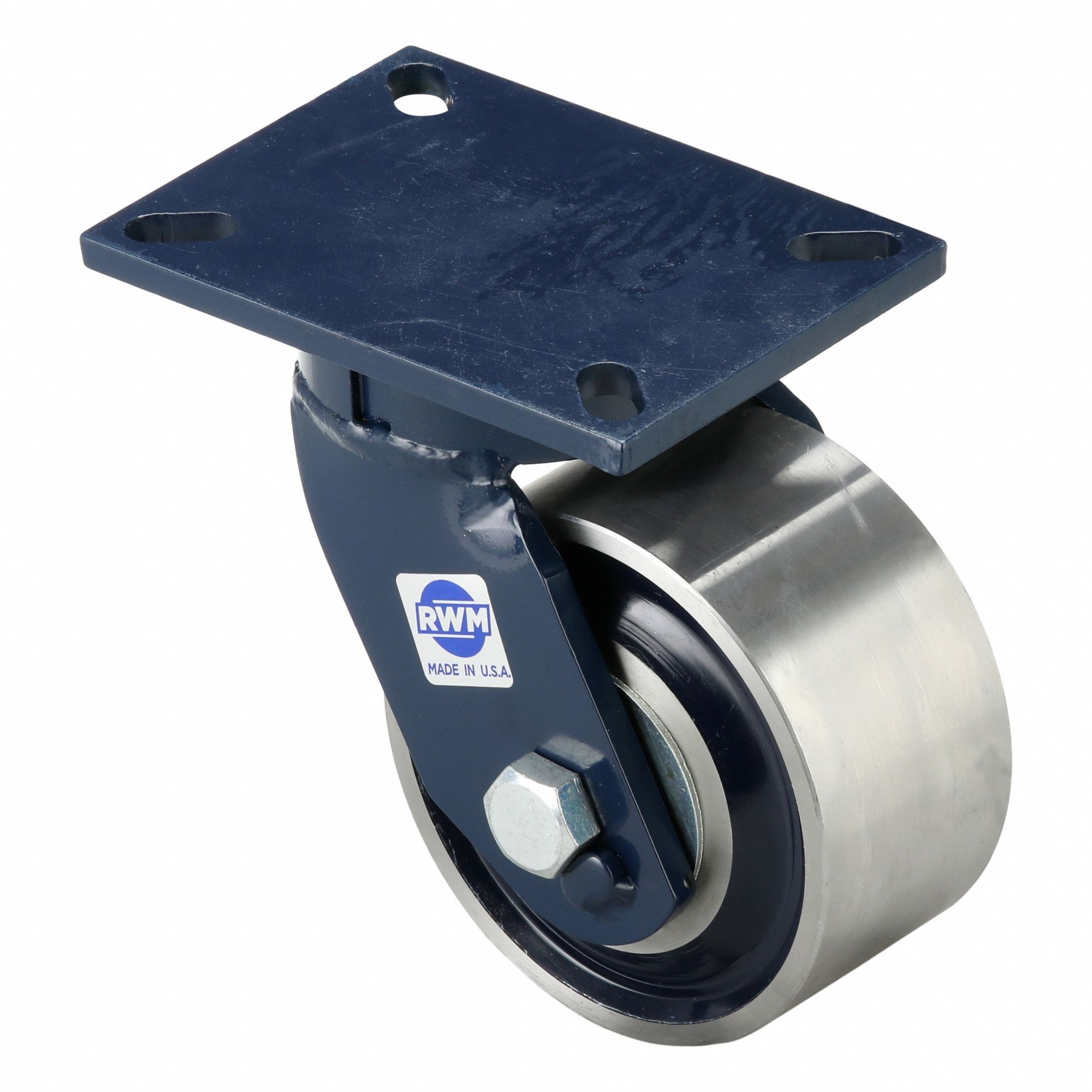 RWM, Swivel, Steel, Plate Caster - 53CH29|76-FSR-0630-S - Grainger