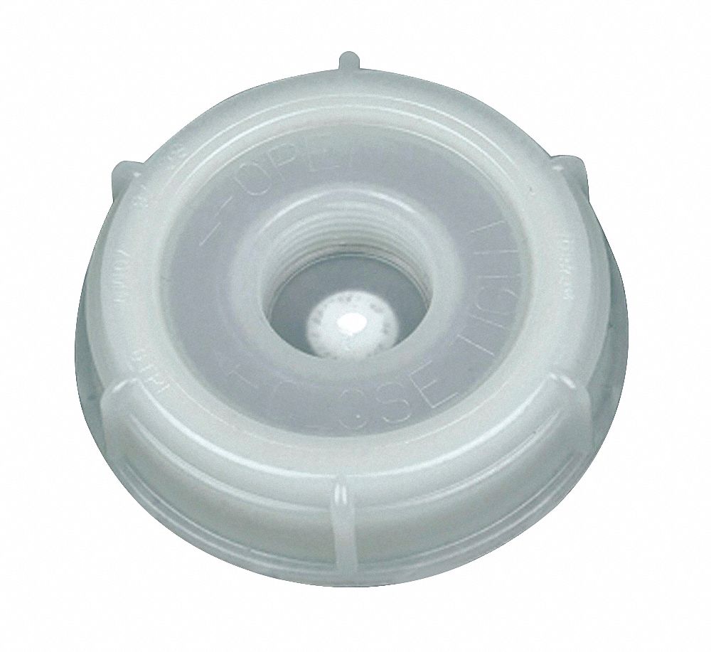 Gasketed/Screw Top, 2 3/4 in Overall Dia, Pail Lid - 53CJ86|GSC76R-V-10 ...