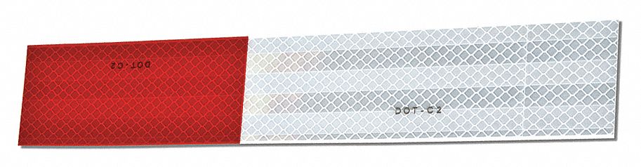 3M REFLECTIVE TAPE,POLYESTER,1 FT. L,PK10 - Reflective Tape and ...