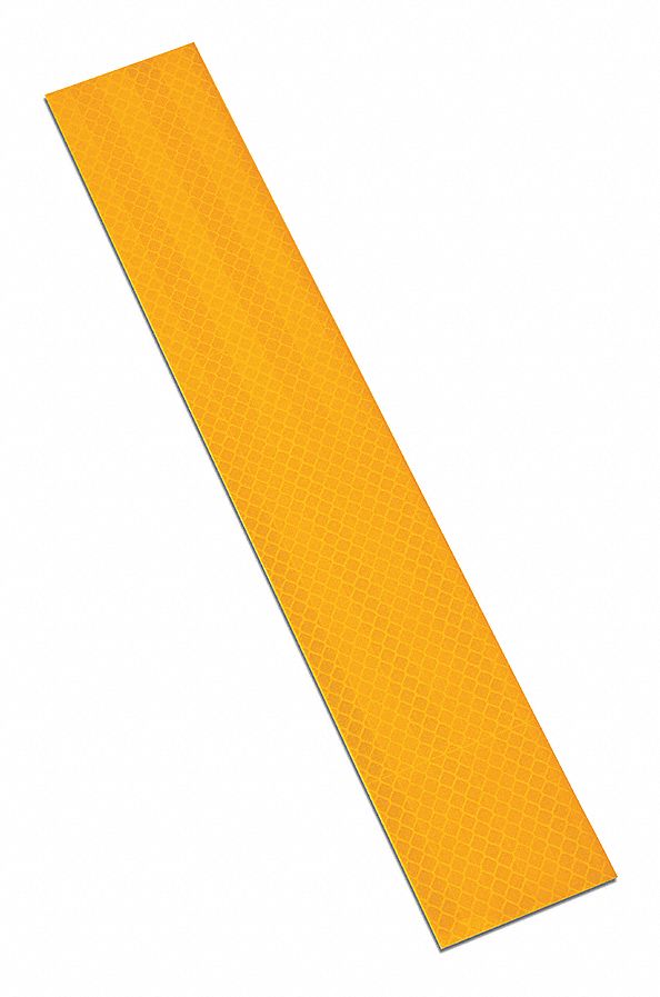 3M Reflective Tape,Polyester,1 ft. L,PK10, 3924S, Orange 888519387436 ...