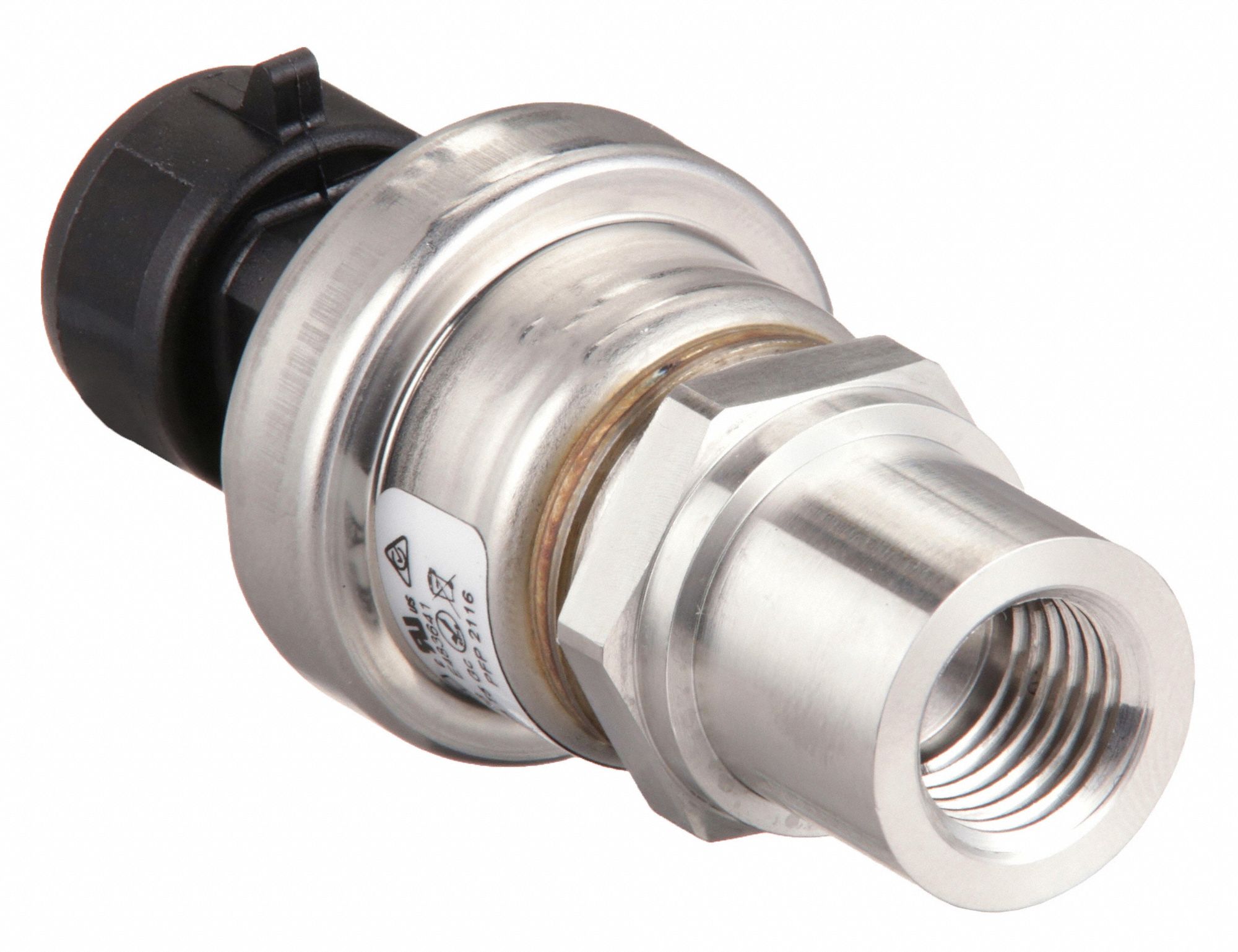 JOHNSON CONTROLS Pressure Transmitter: 0 psi to 500 psi, 0.5 to 4.5V DC ...