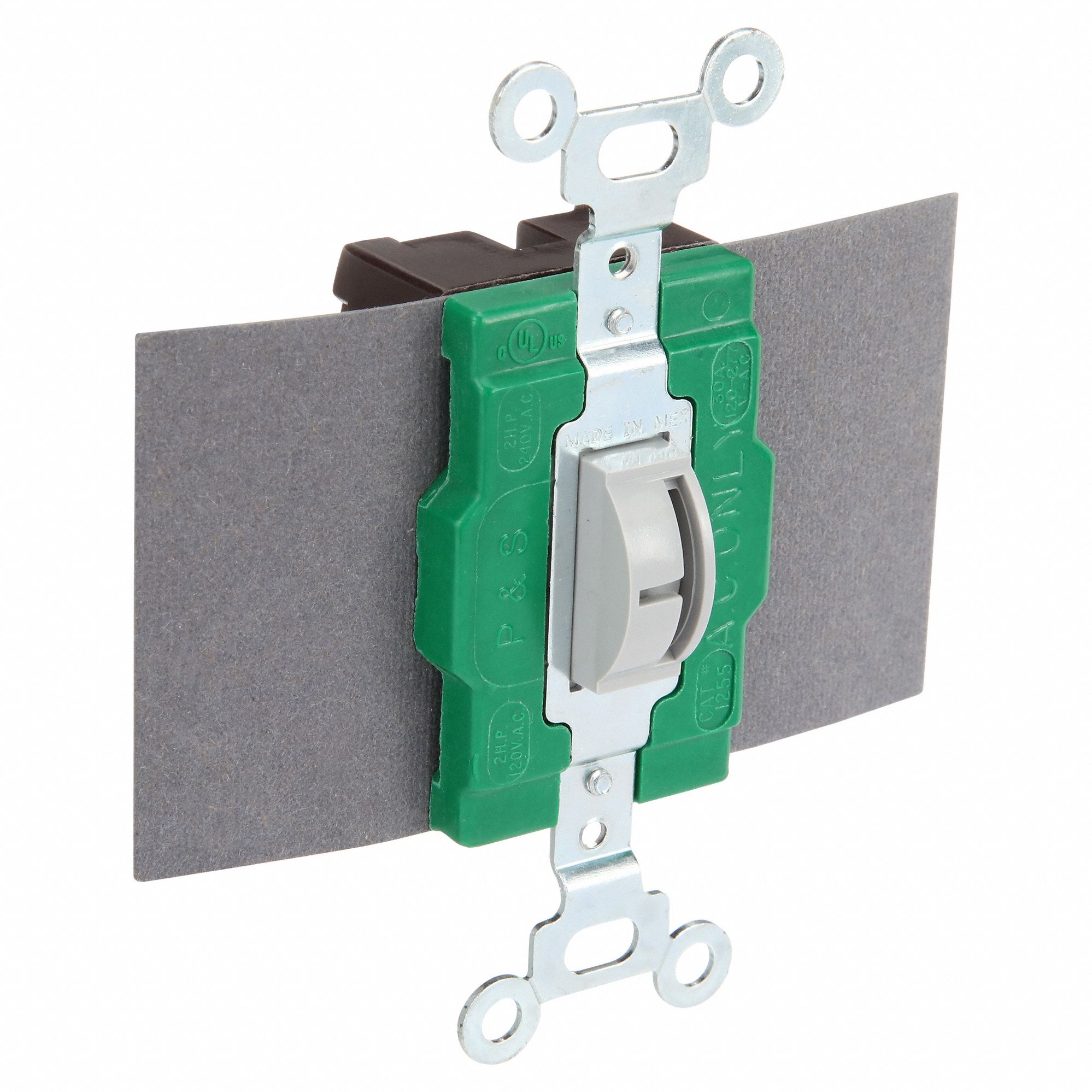 Locking Switch, Single Pole/Double Throw, Wall Switch - 53CX48|1255L ...