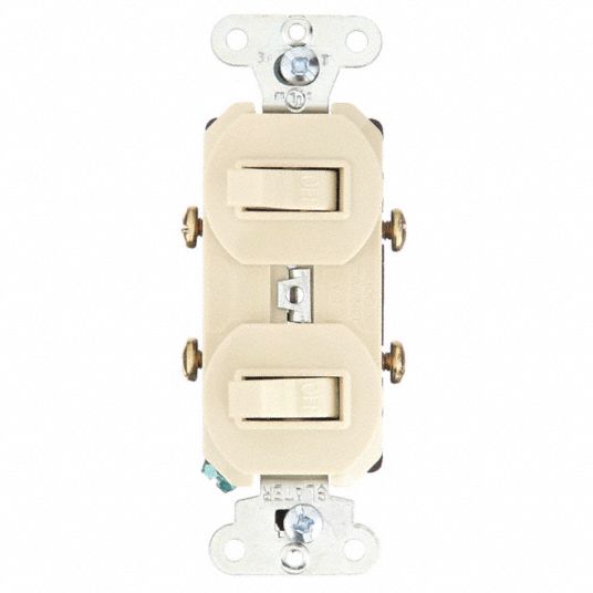 Toggle Switch, Single Pole, Combination Device - 53CX56|690IG - Grainger