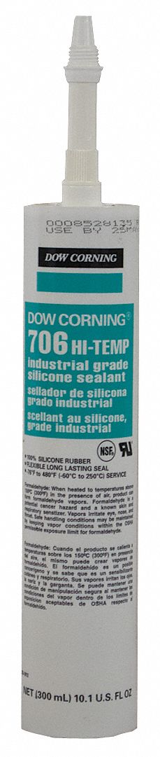 DOW CORNING, 706, 10.14 fl oz, Gasket Sealant - 53DA91|3268284 - Grainger