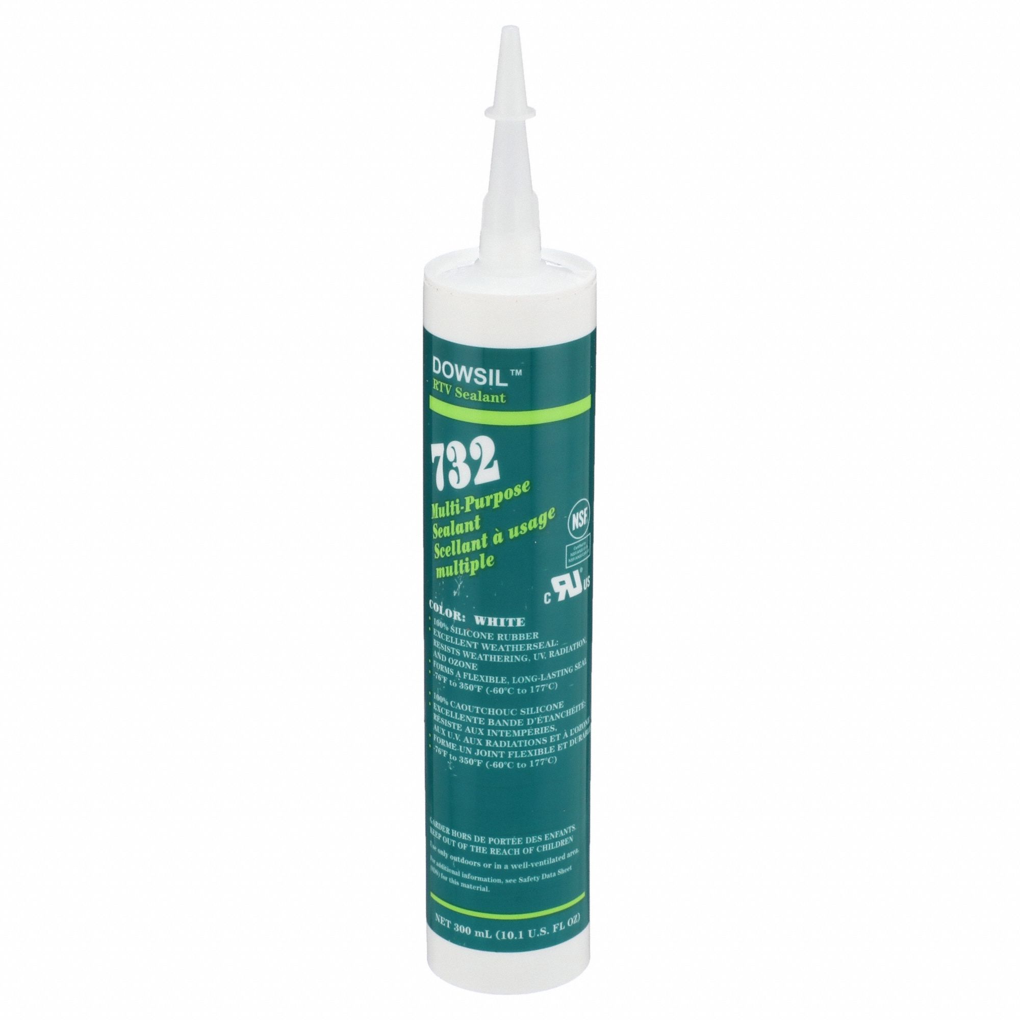 DOWSIL, 732, White, Silicone Sealant - 53DA96|99179246 - Grainger