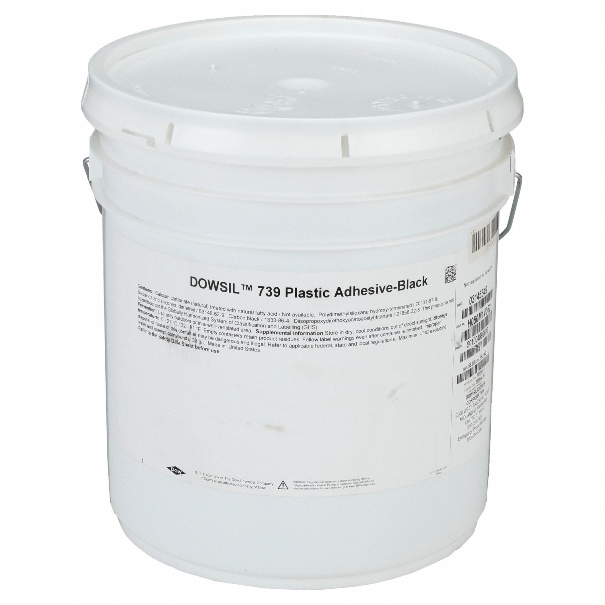 DOWSIL, 739, Black, Sealant - 53DC69|3145549 - Grainger