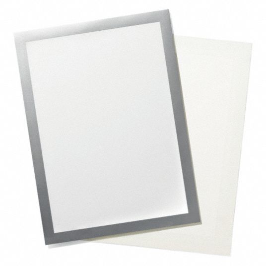 PVC, Silver, Sign Holder - 53DD32|496923 - Grainger